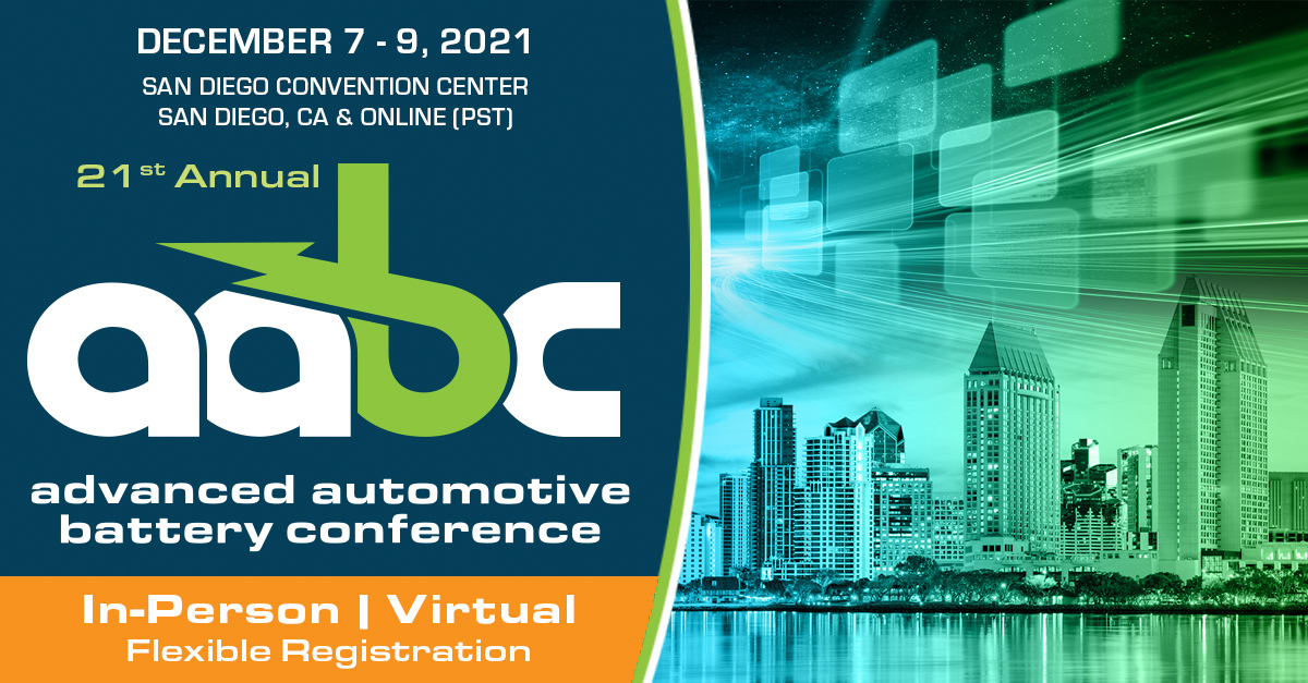 Battery Chemistries for Automotive Applications | December 7-8, 2021