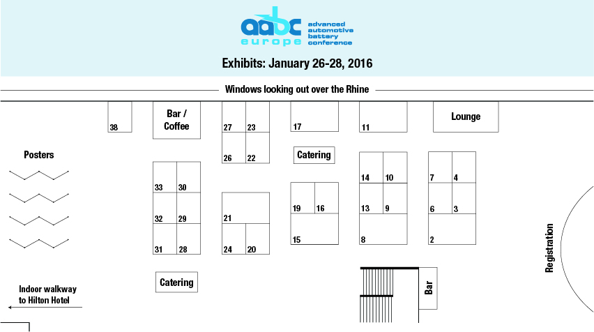 Exhibit Maps - AABC Europe 2016